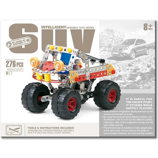 Assorted SUV Voiture Snap Metal Model - Rassme