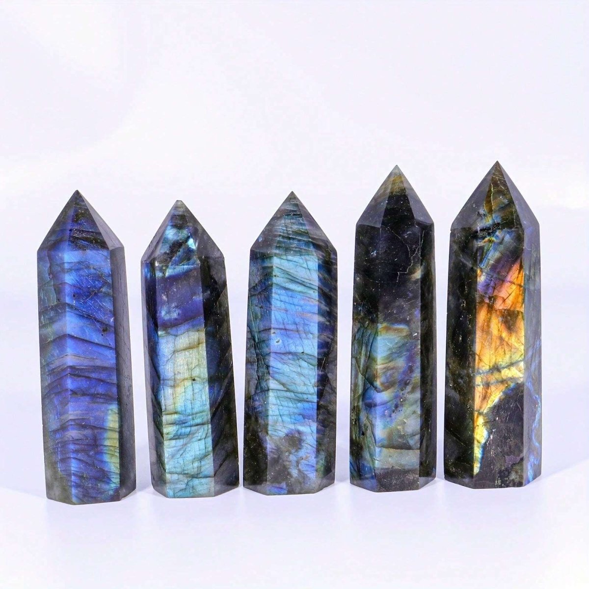 Blue Moonlight Natural Crystal Pillar, Natural Crystal Stone, Crystal ...