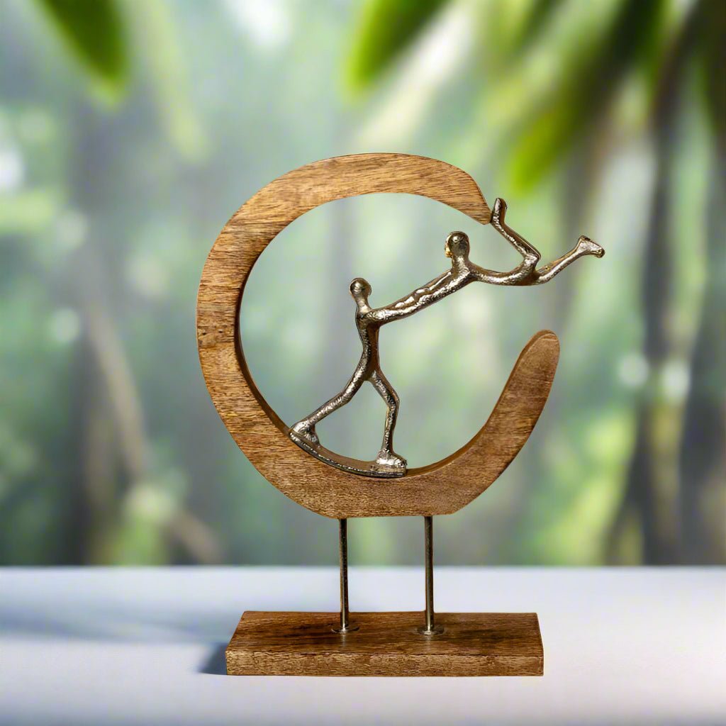 Father & Son Stand With Base Decor - Rassme