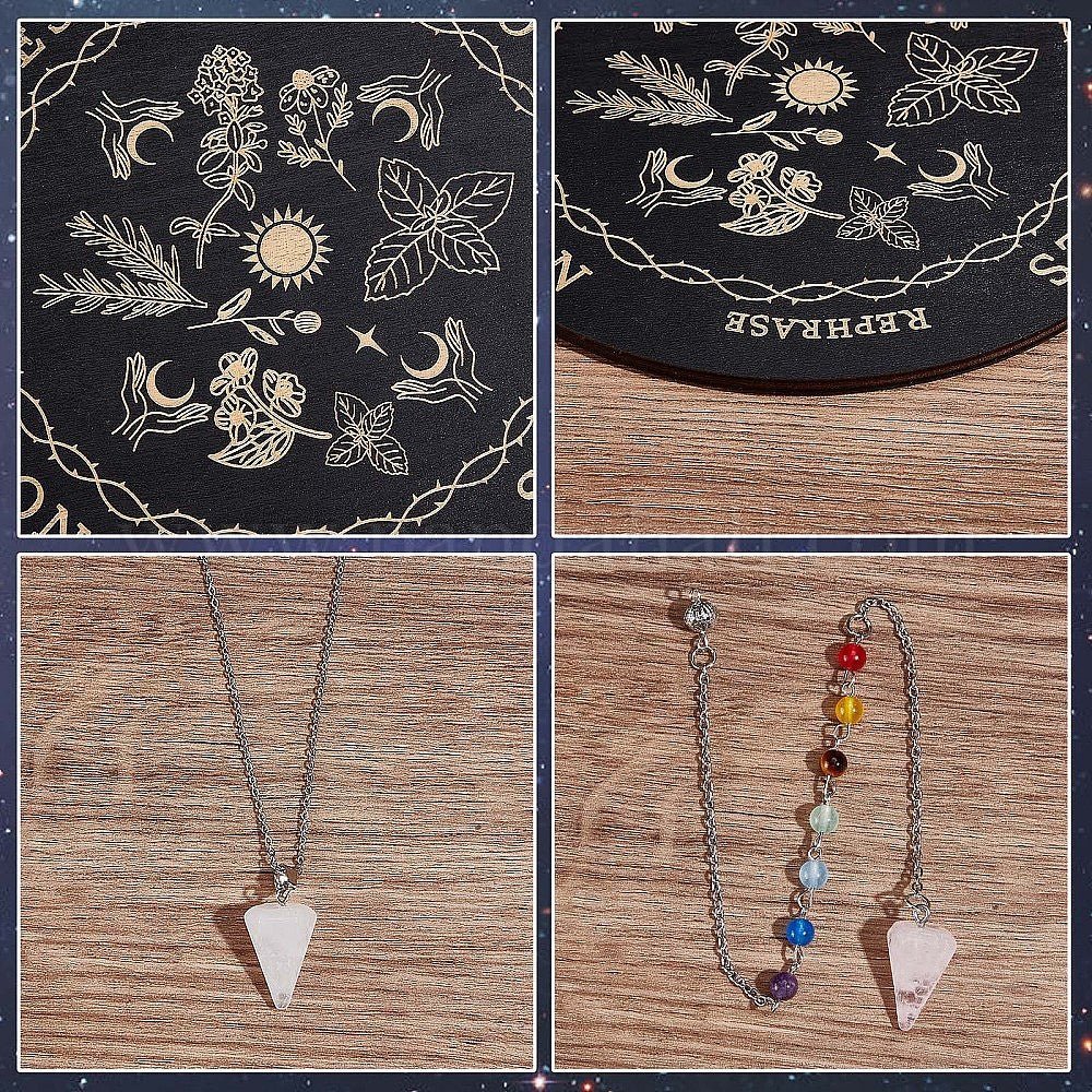Plant Pattern Pendulum Board Dowsing Divination - Rassme