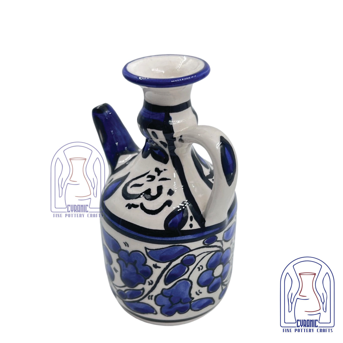 Hebron ceramic pottery Oil Pitcher - Rassme