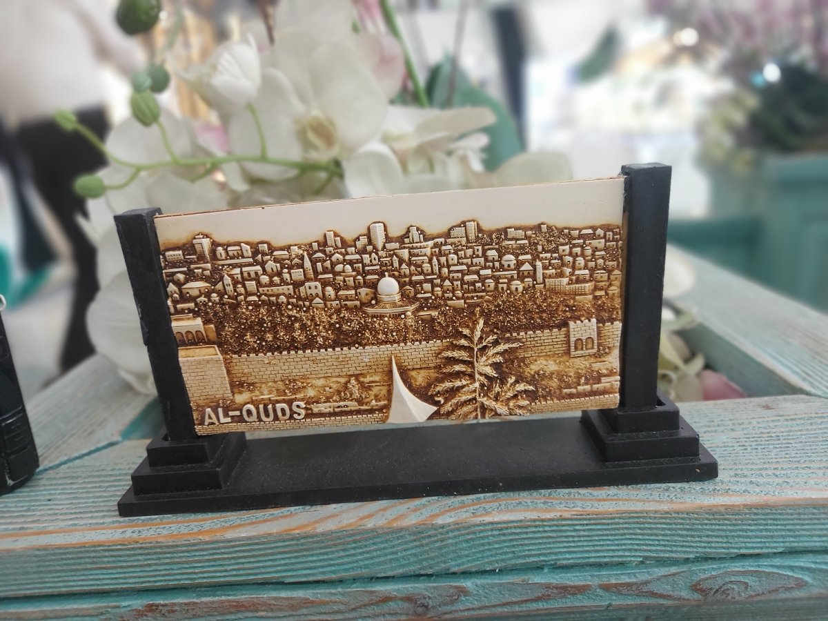 Al-Qudus City Stand Figure Souvenirs from holy land - Rassme