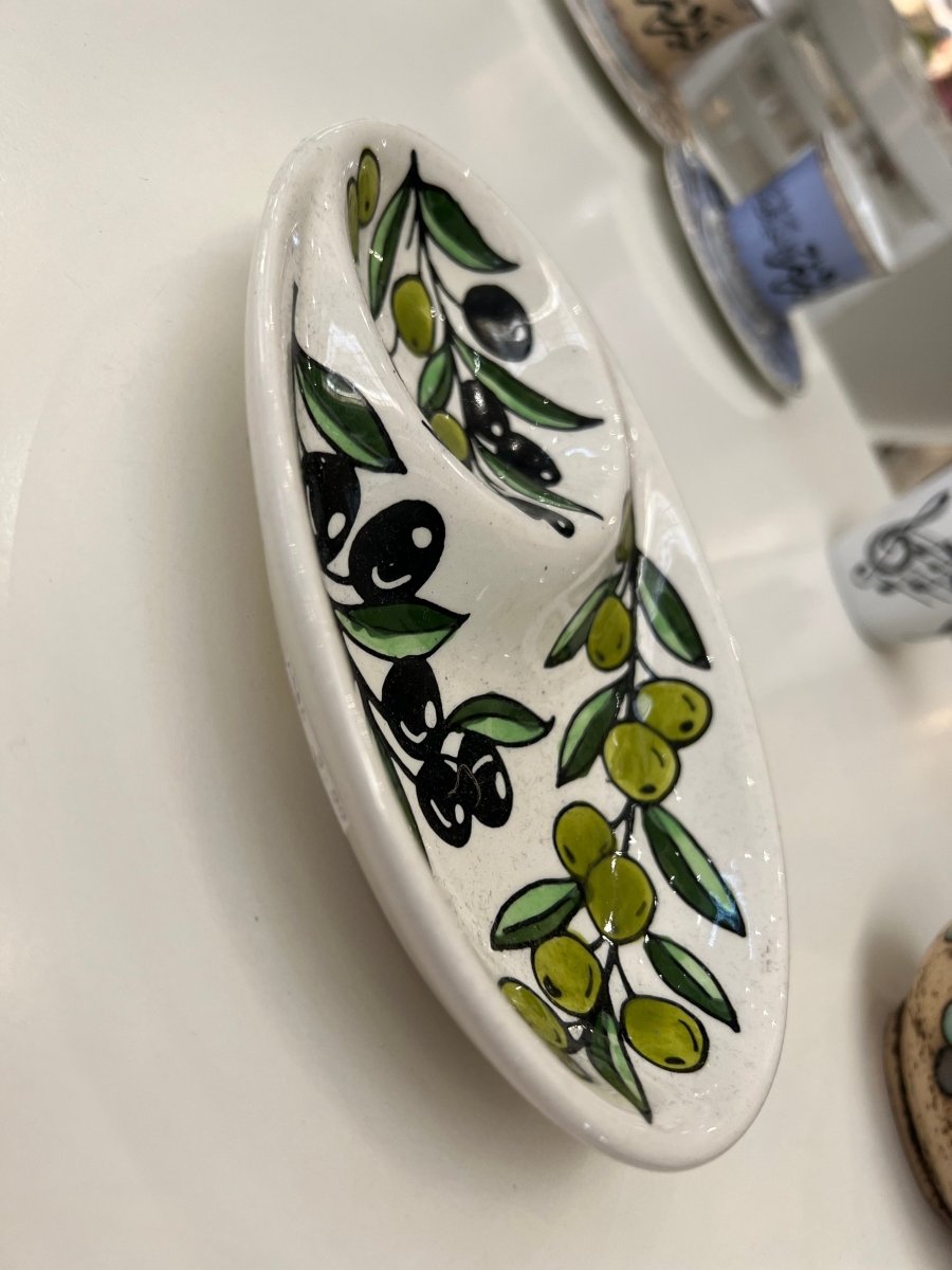 Ceramic Zaitoun Olive Bowl - صحن زيتون - Rassme