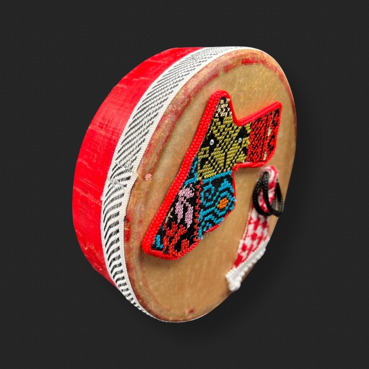 Handcrafted Daf Drum Goat and Wood Jordanian Style - Rassme