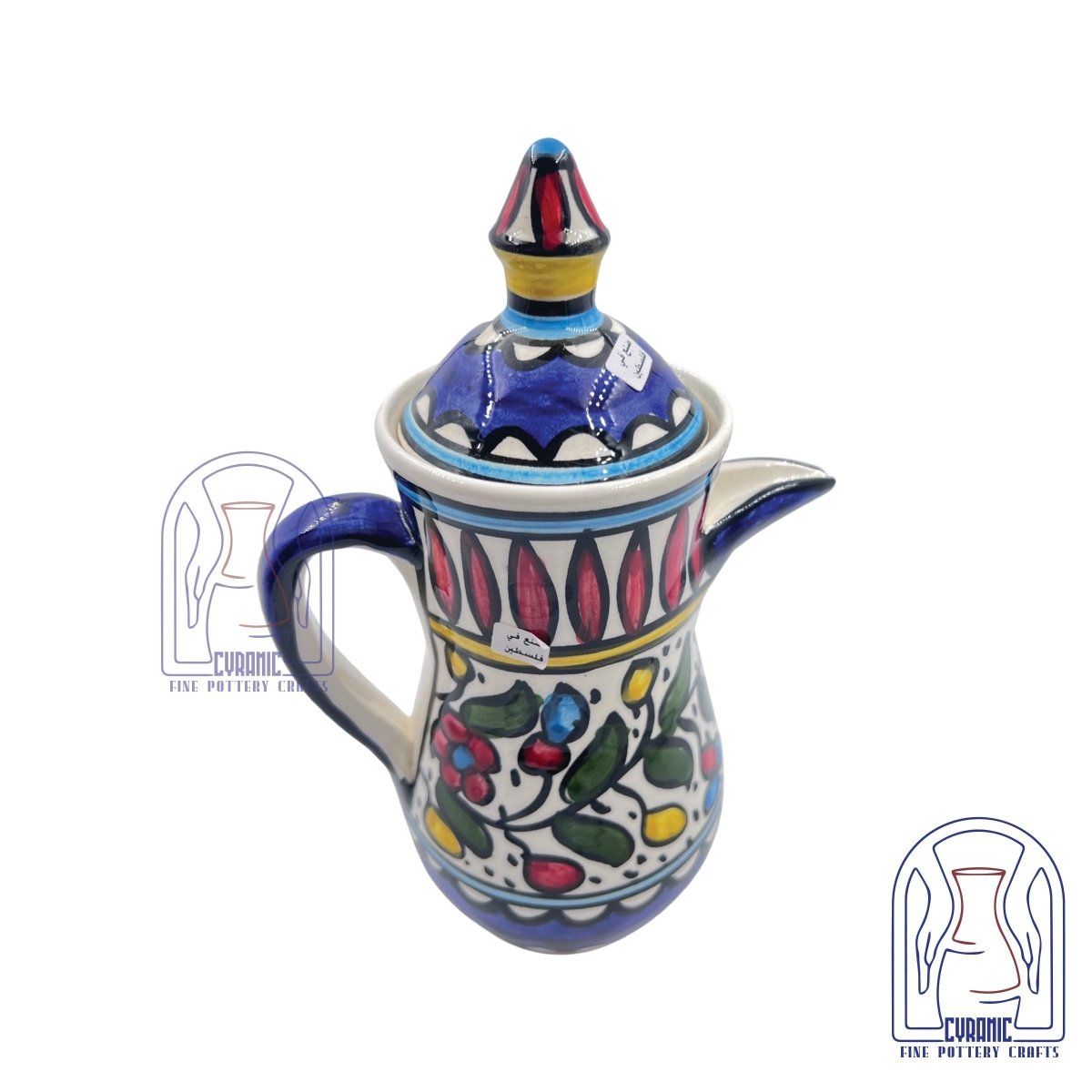 Hebron ceramic pottery Coffee Pot - Rassme