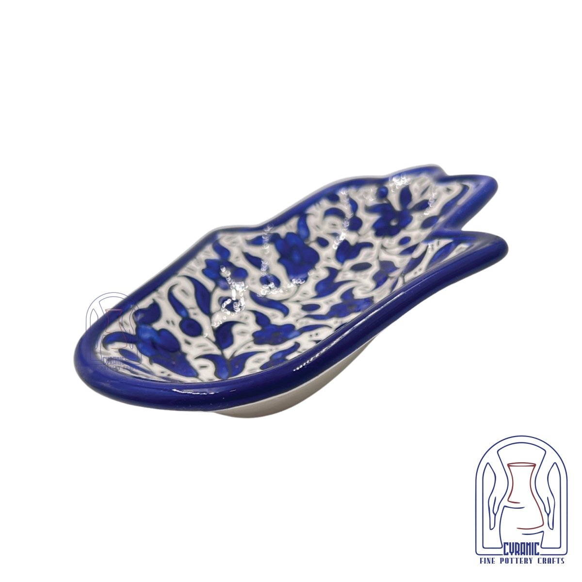 Hebron ceramic pottery Hamsa - Rassme