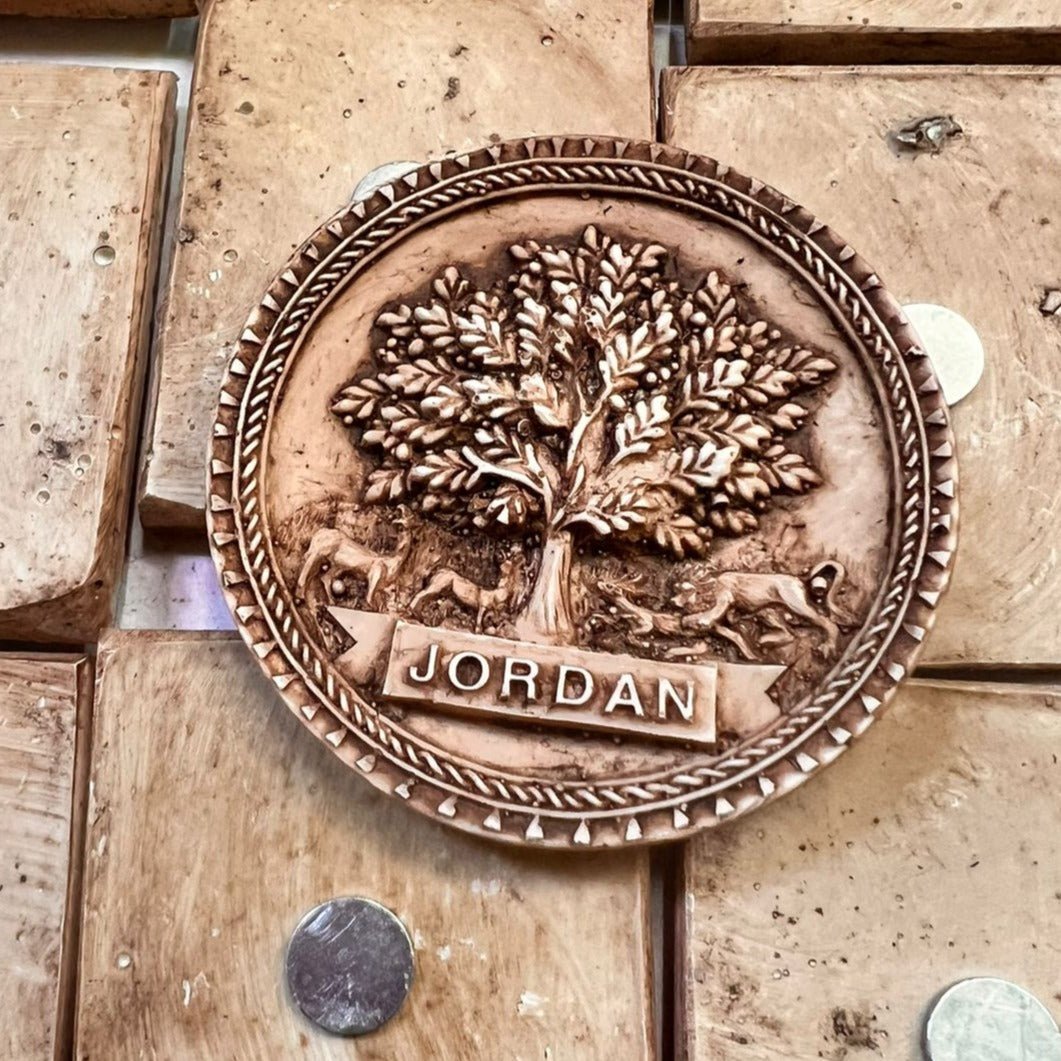 Resin 3D Jordan Souvenir Magnet Tree Of Life - Rassme